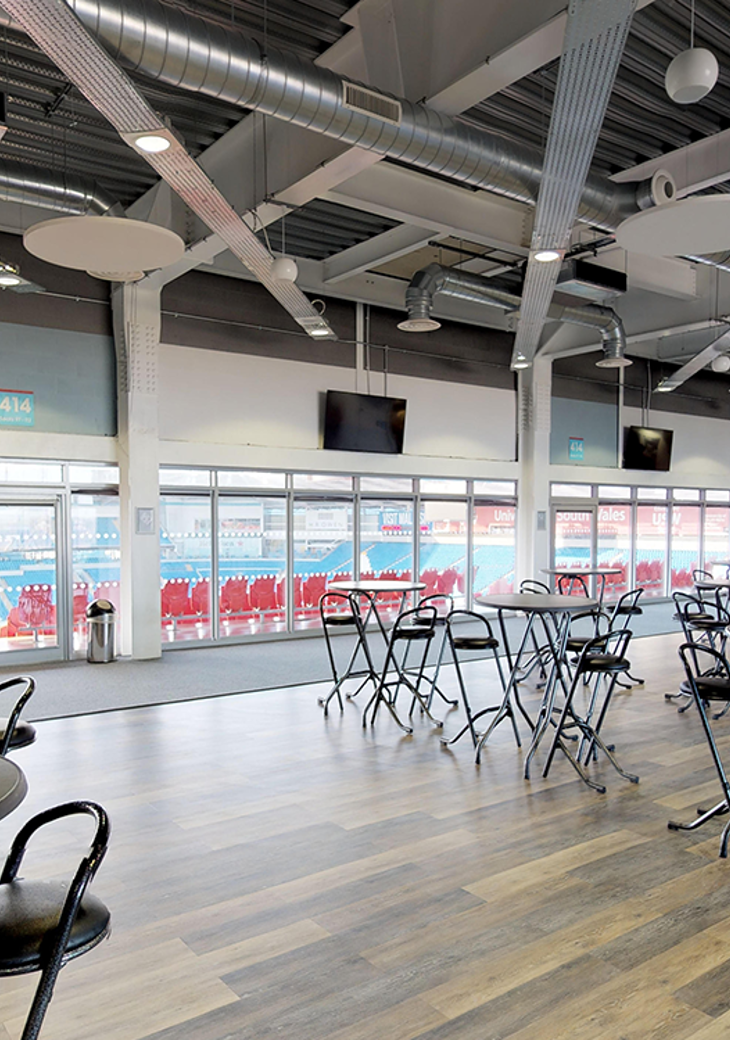 The Ninian Lounge at Cardiff City Football Club