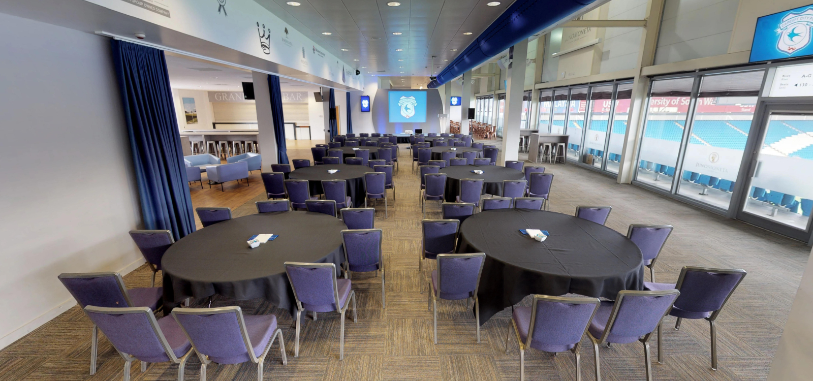 Premier Lounge at Cardiff City Football Club